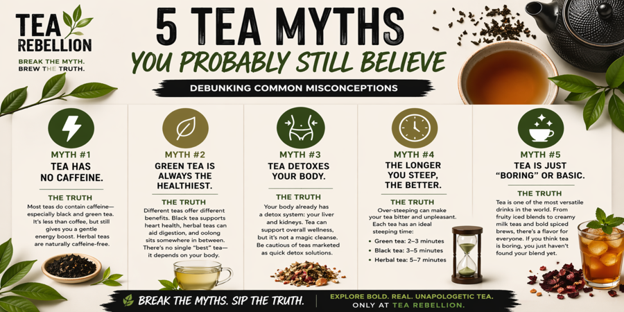 5 Tea Myths You Probably Still Believe (And the Truth Behind Them ...